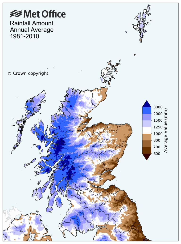 How do Scotland’s mountains affect its rainfall? | Scottish Flood ...